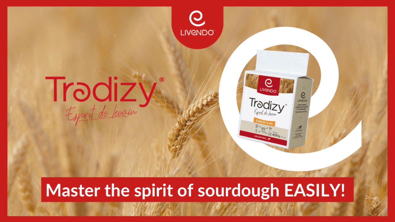 Master the spirit of sourdough EASILY with Livendo® Tradizy®.