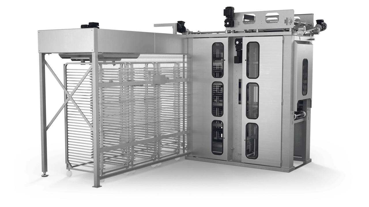 Tray and Rack Handling – Easy and efficient