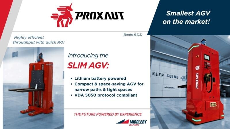 Navigating Tight Spaces, Maximizing Performance: SLIM AGV by Proxaut!