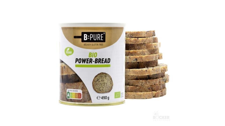 Das Dosenbrot für alle Fälle: neues Bio Power-Bread von B:PURE