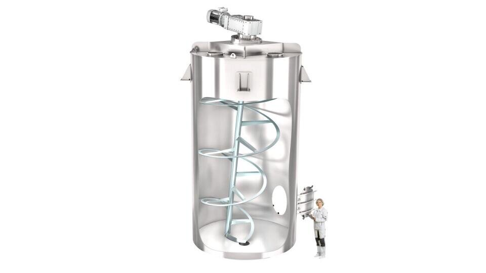 Innovative mixer for precise, gentle results and low operating costs