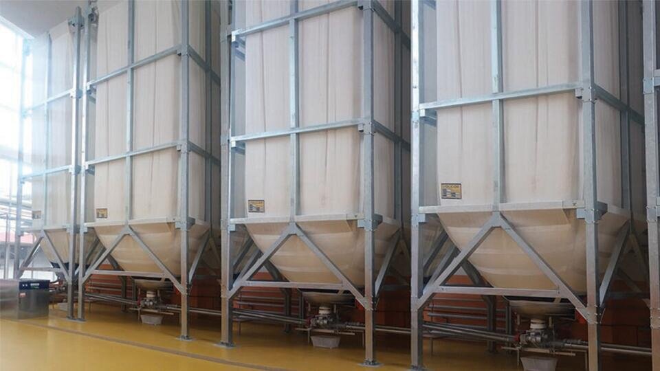Volgor fabric silos - Innovative bulk storage solution