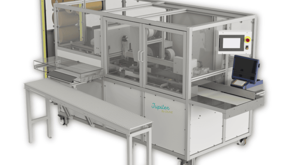 JUPITER : A stand-alone packaging machine ready to produce. “Automatic ...