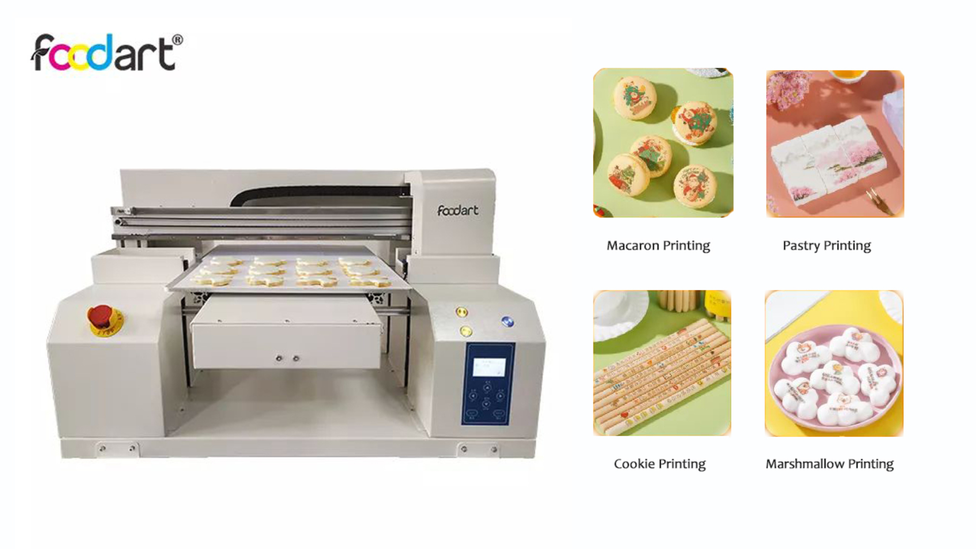 Revolutionize Your Bakery with the A2 Flatbed Food Printer