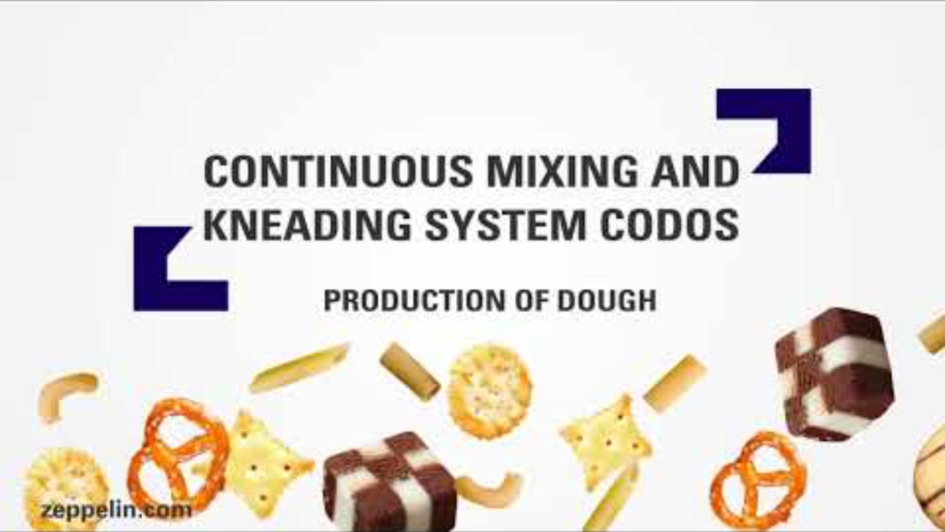 Continous mixing and kneading systems